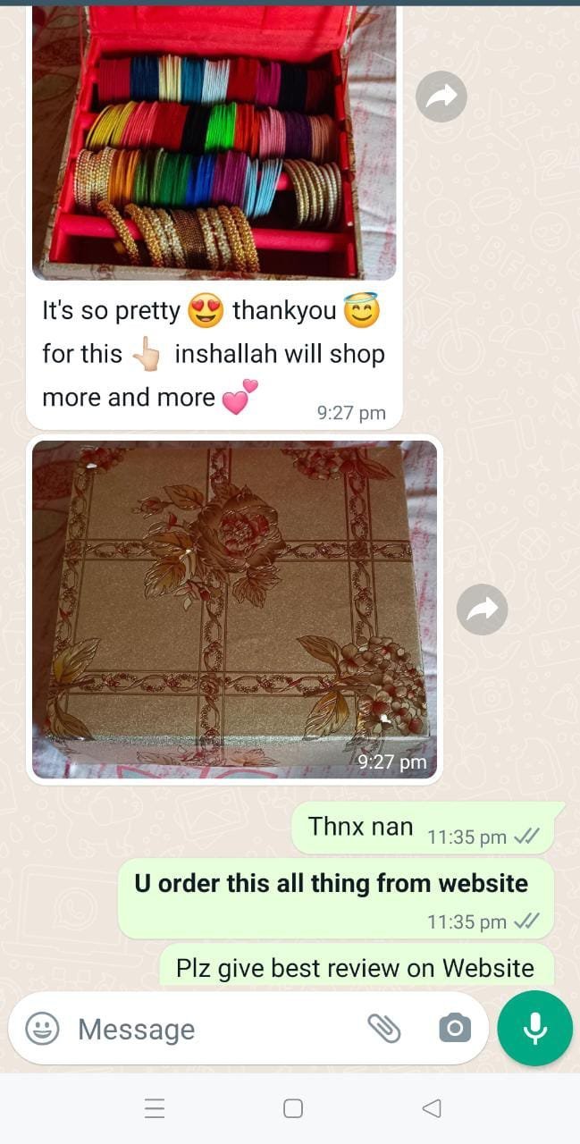 4 ROLL BANGLES BOX - Bangles King