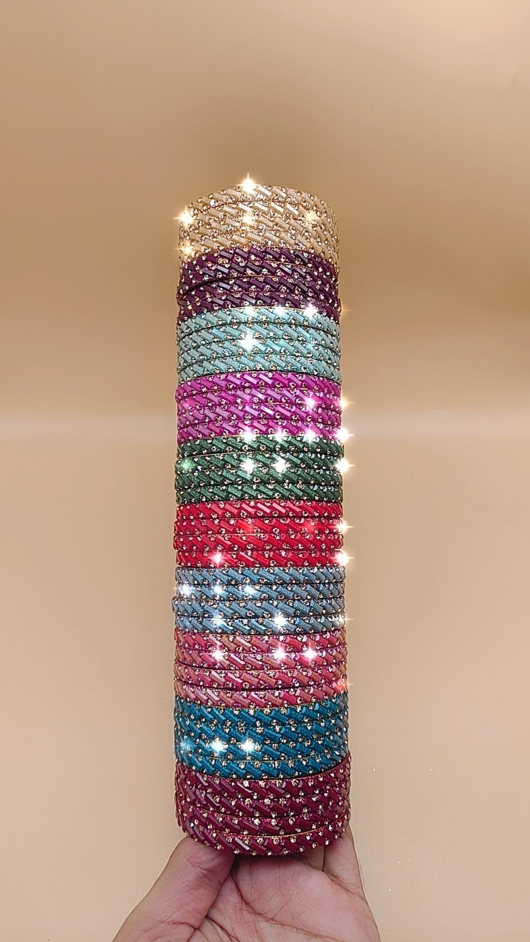 Crystal betki bangles - Bangles King