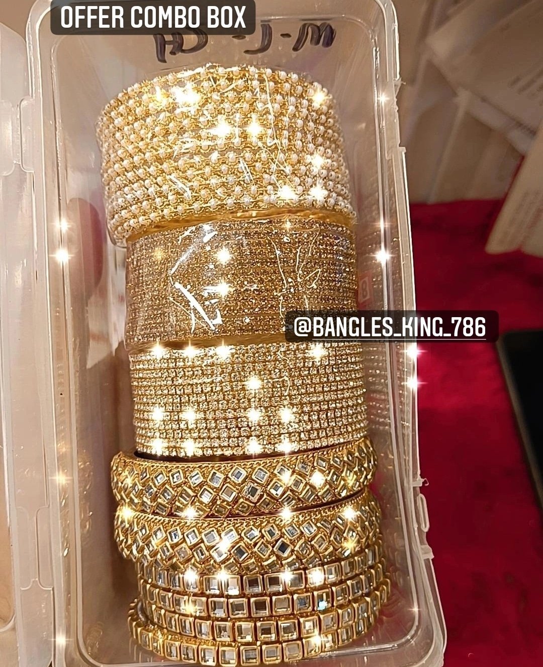 STONE COMBO BOX - Bangles King