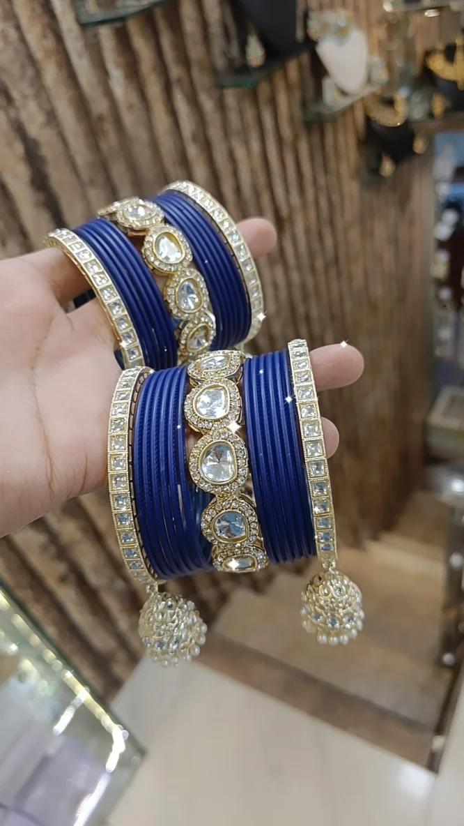 CHAMKILI BANGLES SET - Bangles King