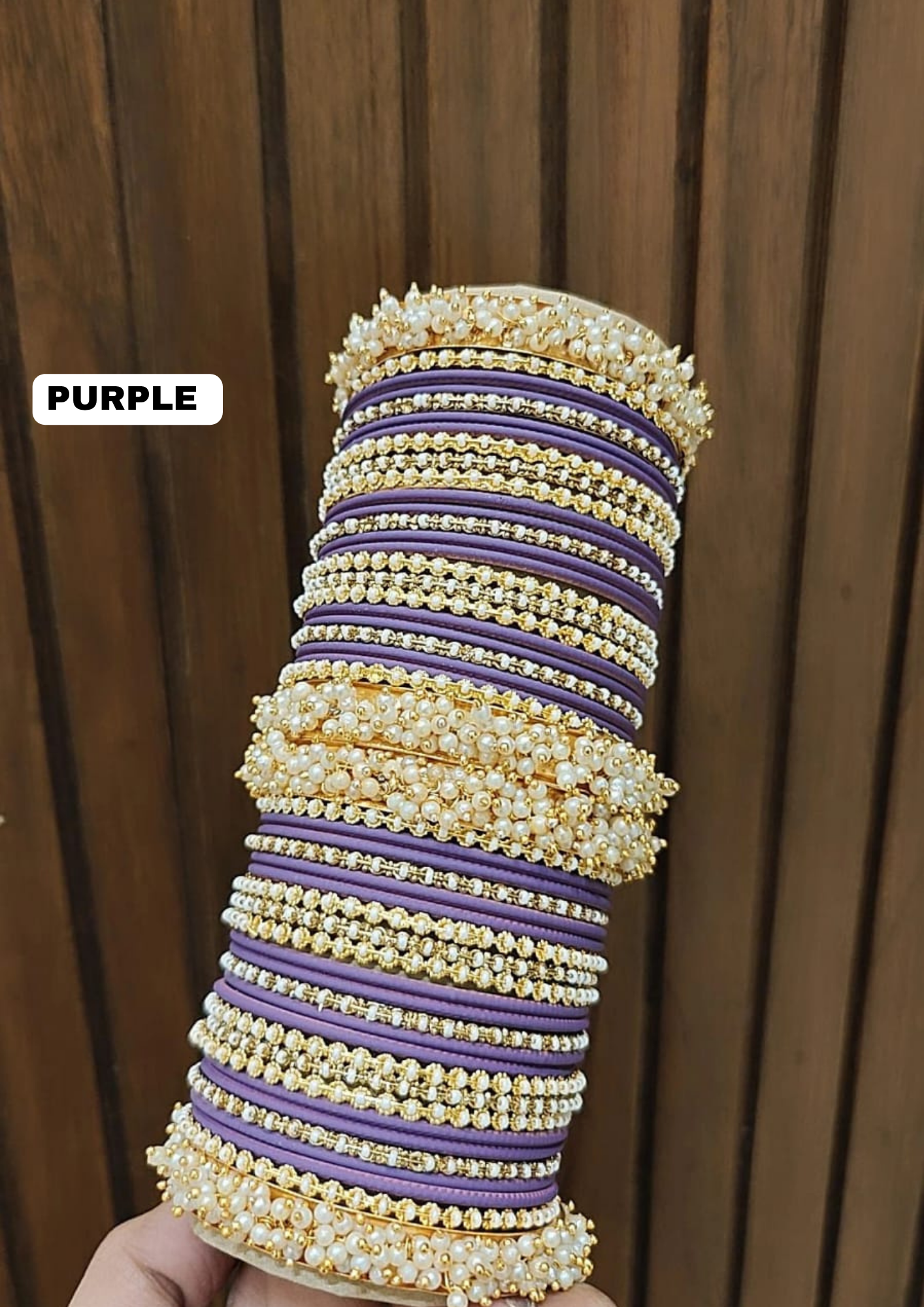 🌟 LARIYA MOTI STONE SET - Bangles King