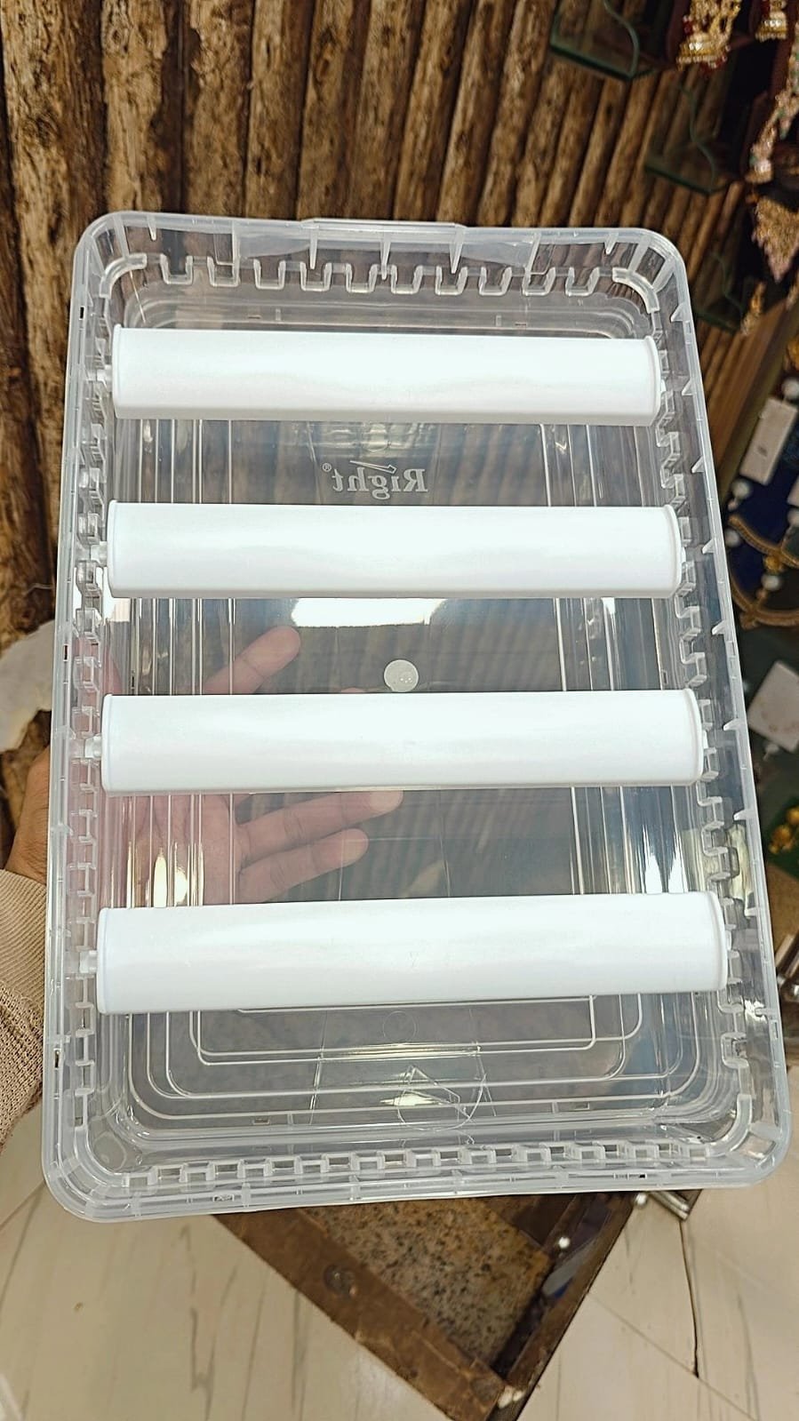 4 ROLL PLASTIC STORAGE BANGLES BOX - Bangles King