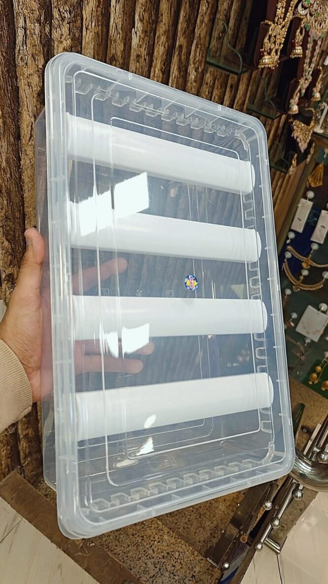 4 ROLL PLASTIC STORAGE BANGLES BOX - Bangles King