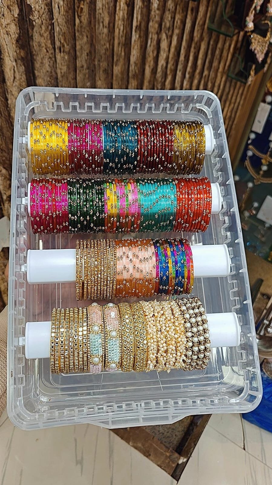 GLASS GIFT COMBO BOX - Bangles King