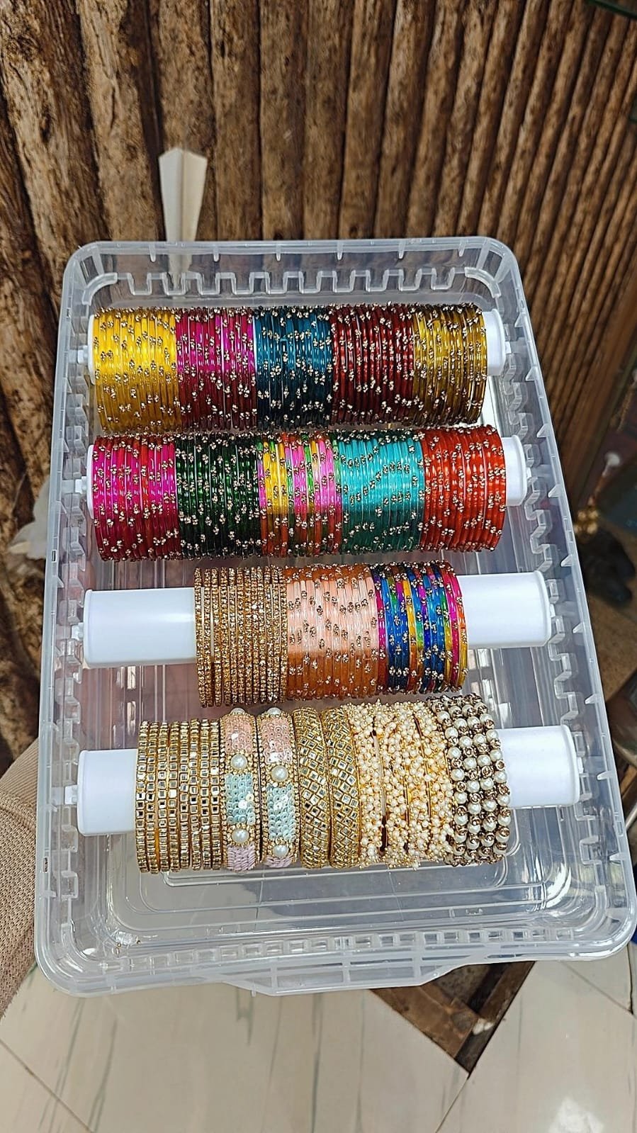 GLASS GIFT COMBO BOX - Bangles King