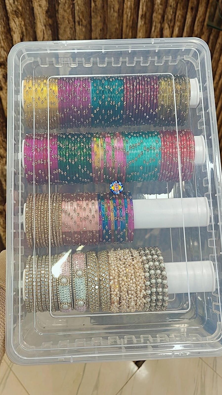 GLASS GIFT COMBO BOX - Bangles King